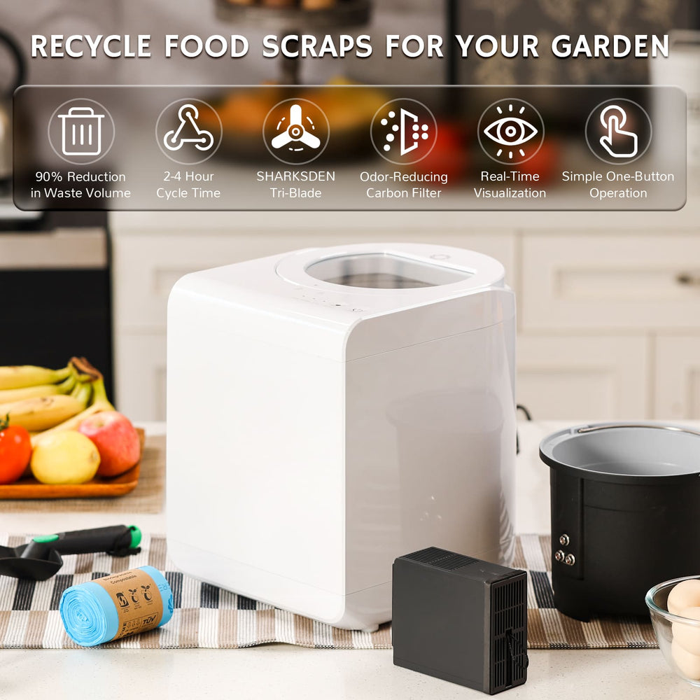 Airthereal Electric Kitchen Countertop Composter, Turn Food Waste into ...