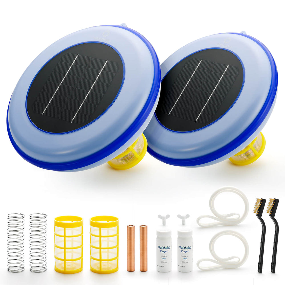 Airthereal Solar Pool Ionizer - Floating Water Cleaner and Purifier ...
