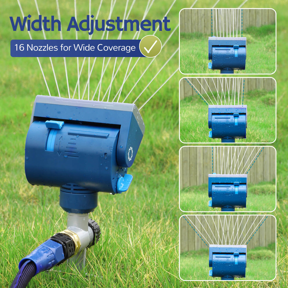 SR16 Lawn Sprinkler with Metal Spike Base - Efficient Watering – Airthereal