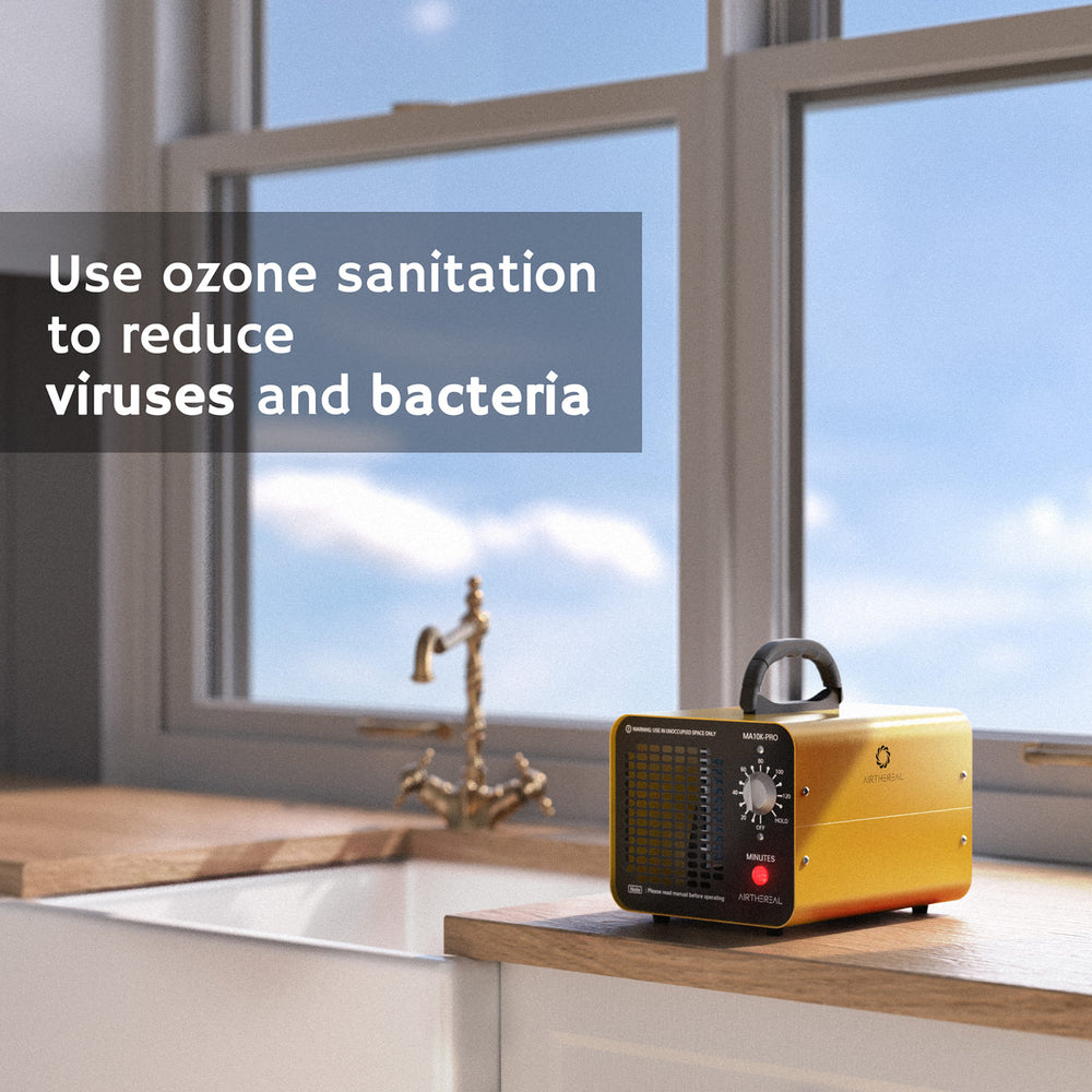 Open-Box Airthereal MA10K-PRO Ozone Generator for Cars & Home - Kill ...