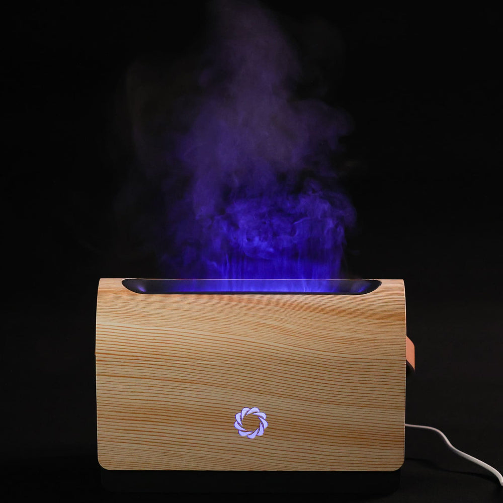 Airthereal Smart WiFi Flame Diffuser with 9 Changing Colors, 500ml ...