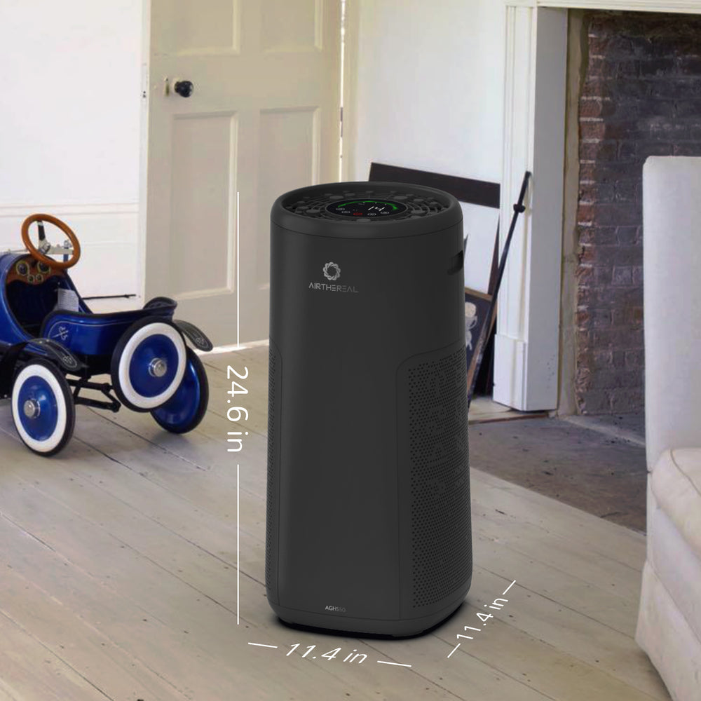 Airthereal HEPA Air Purifier with Air Quality Monitor for Extra Large ...