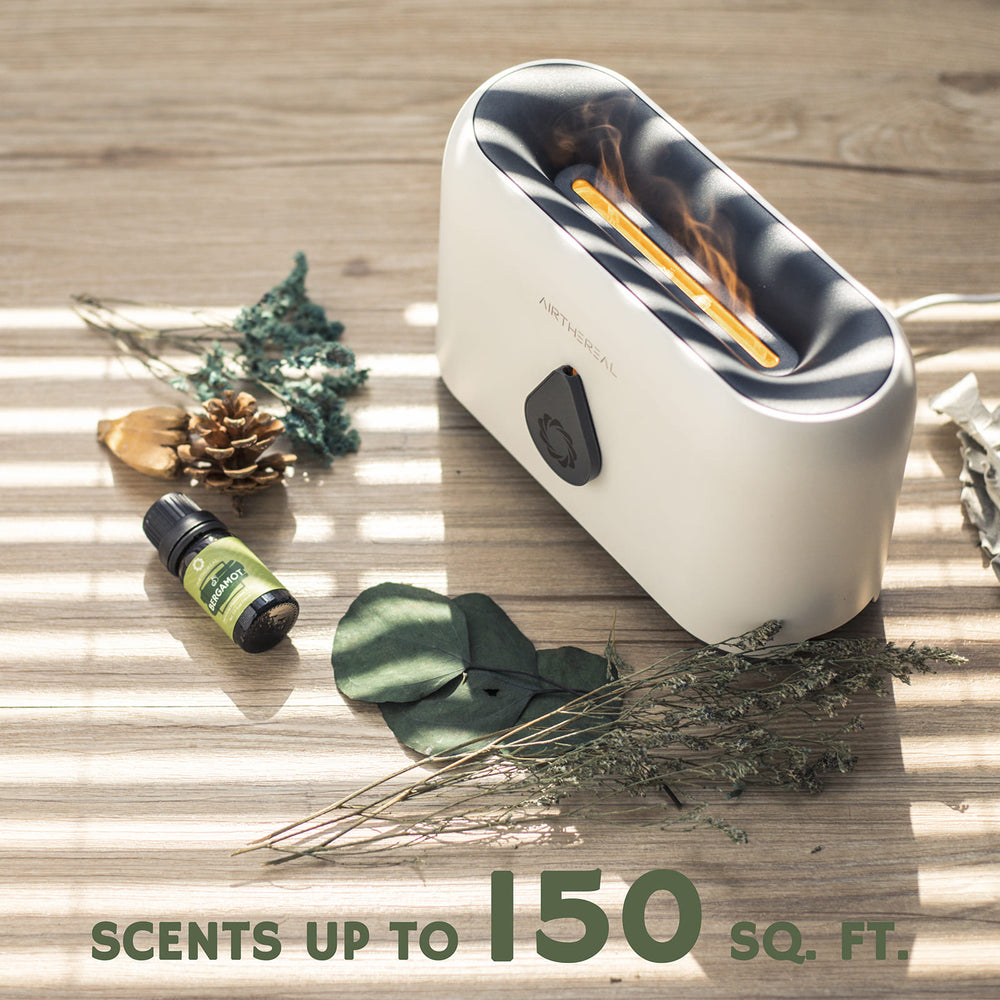 Airthereal Flame Diffuser - Essential Oil Diffuser and Ultrasonic Cool ...
